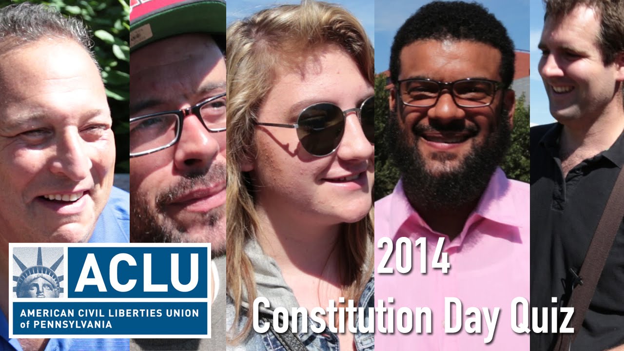 Constitution Day Quiz (2014) - YouTube