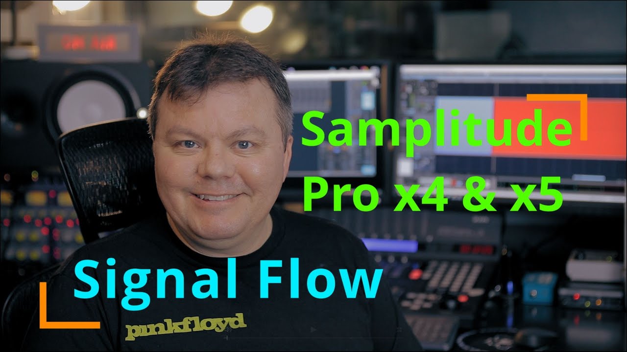 Magix Samplitude Pro X4 - X5 : Signal flow - YouTube