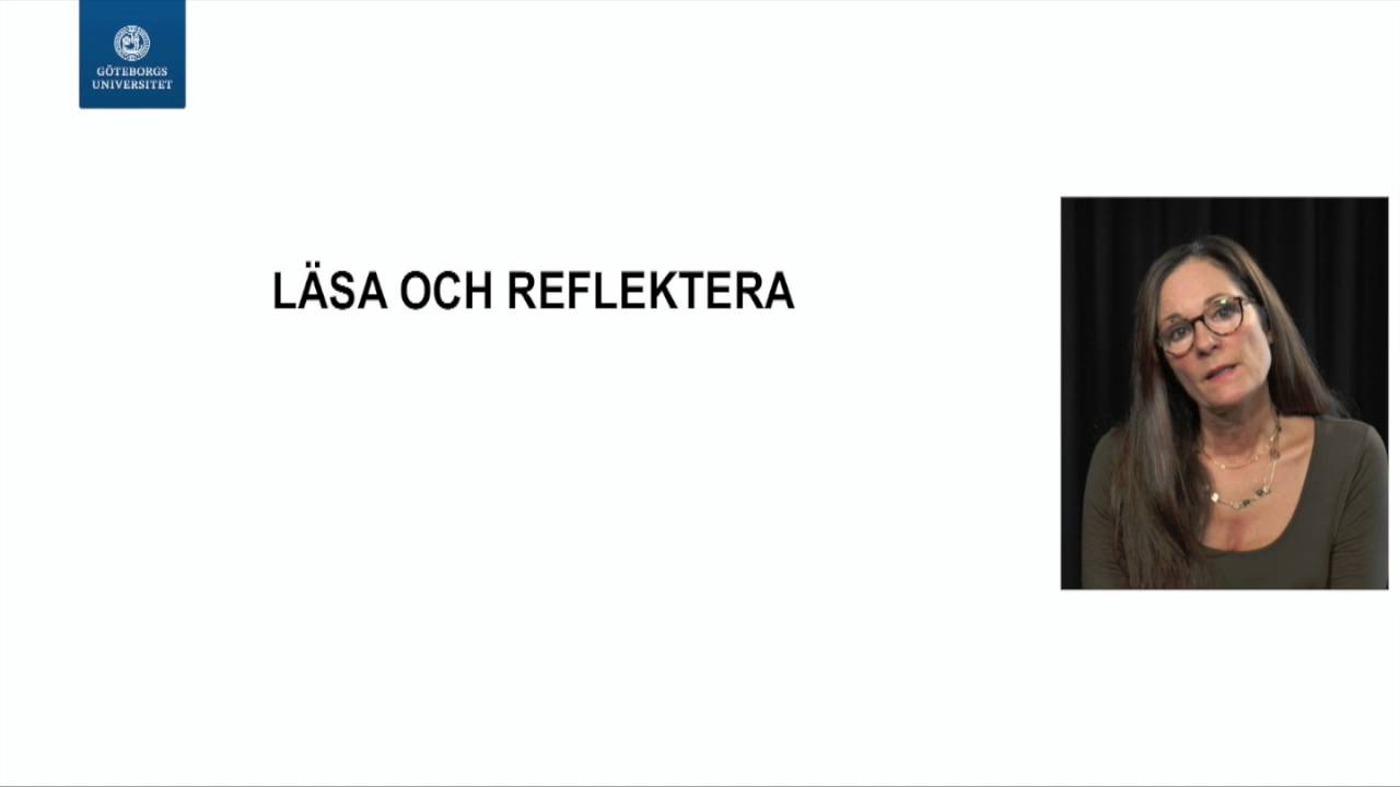 Konsten att reflektera - YouTube