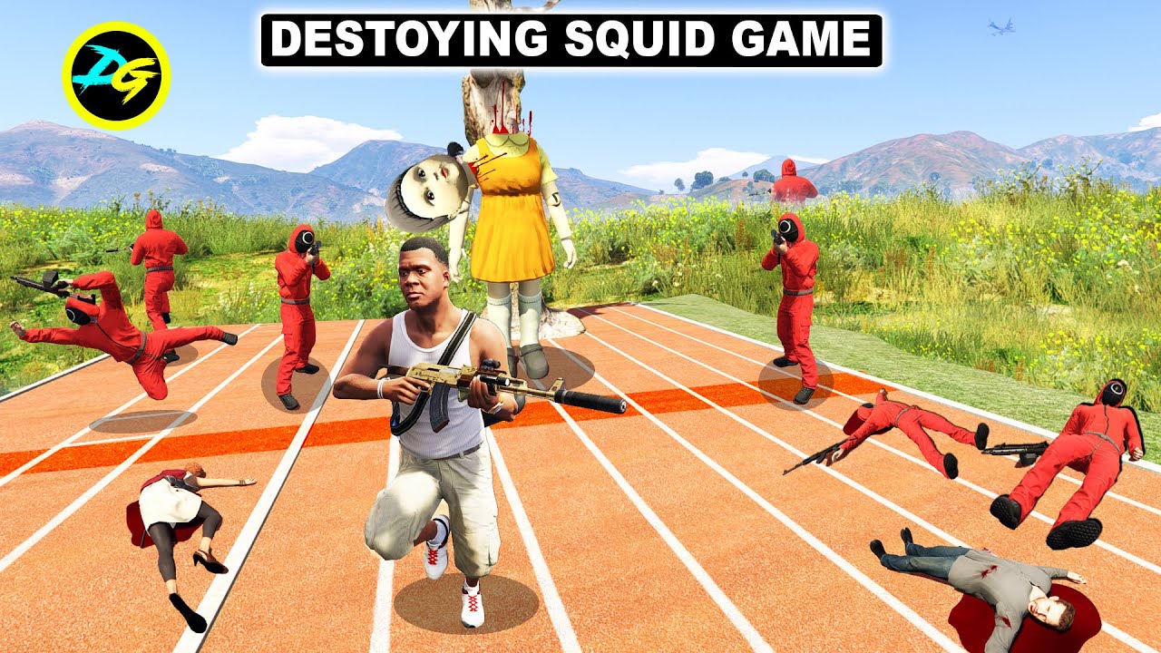 Destroying SQUID GAME in GTA 5!! PART 2 - YouTube