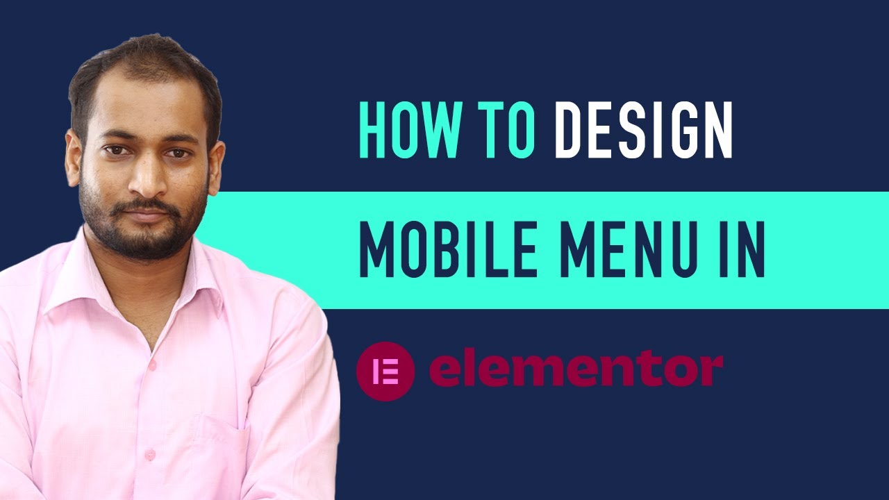 Learn how to design Mobile Menu in Elementor | Seahawk Learn - YouTube