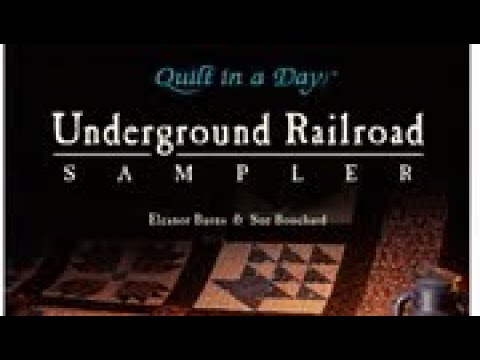 2025 Underground Railroad Quilt Sampler SAL - YouTube