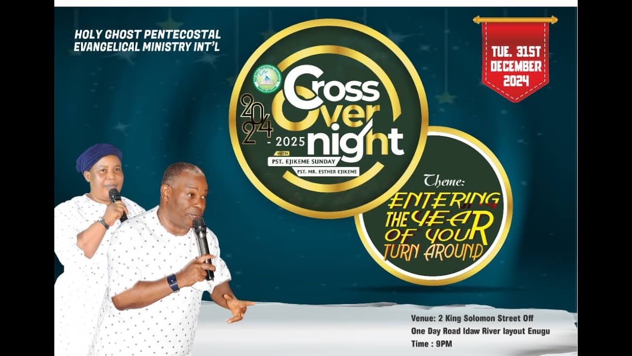 CROSS OVER NIGHT 2024-2025 || 31ST DECEMBER 2024 - YouTube