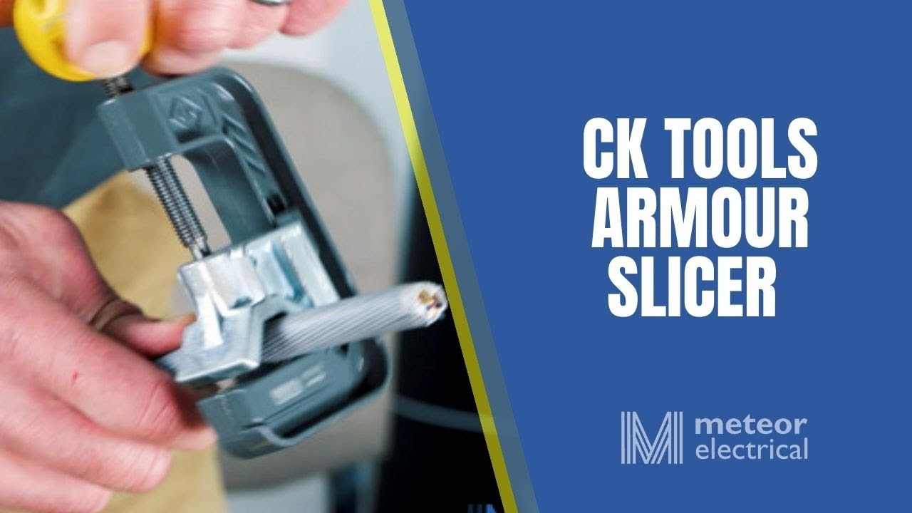SWA Cable Stripping Tools | Key Features of the CK Tools Armour Slicer ...