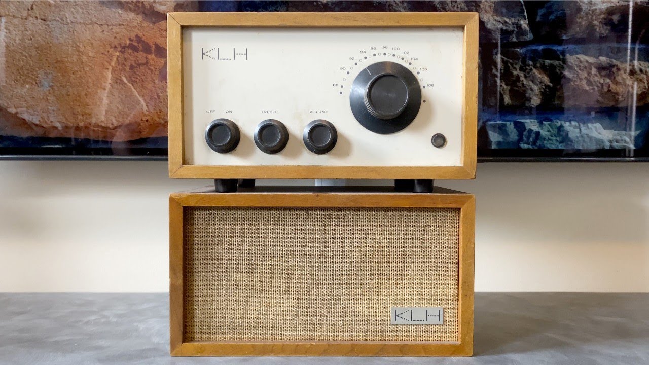 KLH Model Eight ~ Restoration Part 1 ~ History & Initial Testing - YouTube