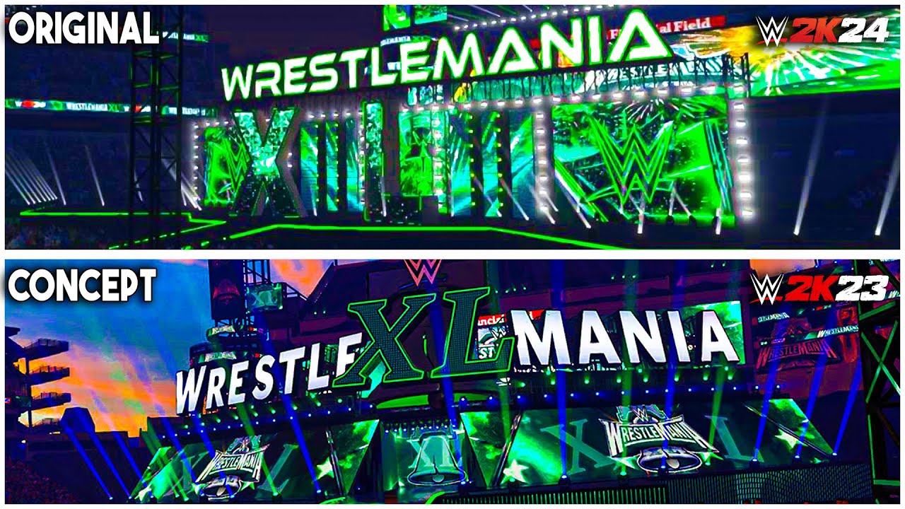 WWE 2K24: WrestleMania 40 Vs. Concept Arena Mod Showcase! - YouTube
