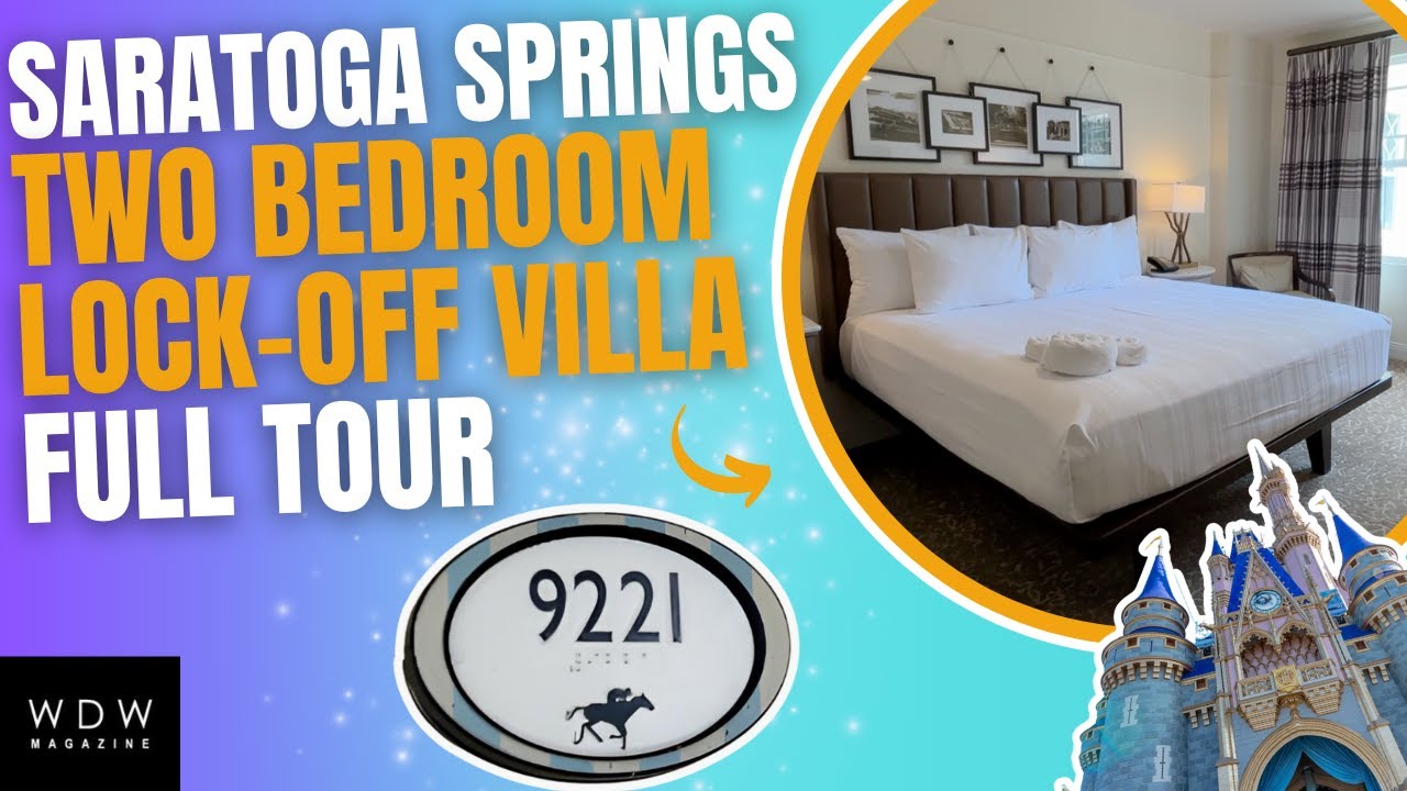 Saratoga Springs Two Bedroom Lock Off Villa Tour - YouTube
