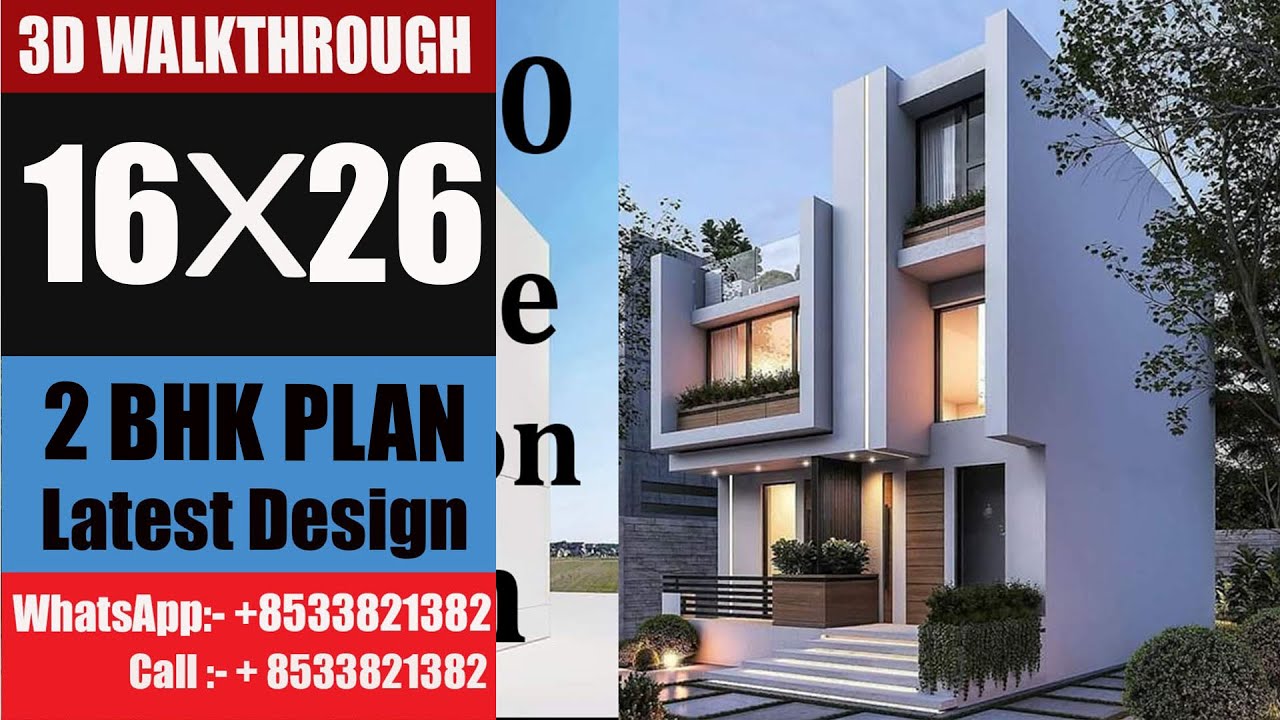 16 by 26 house design # 16 by 26 house plan # 16 *26 house design 3d ...