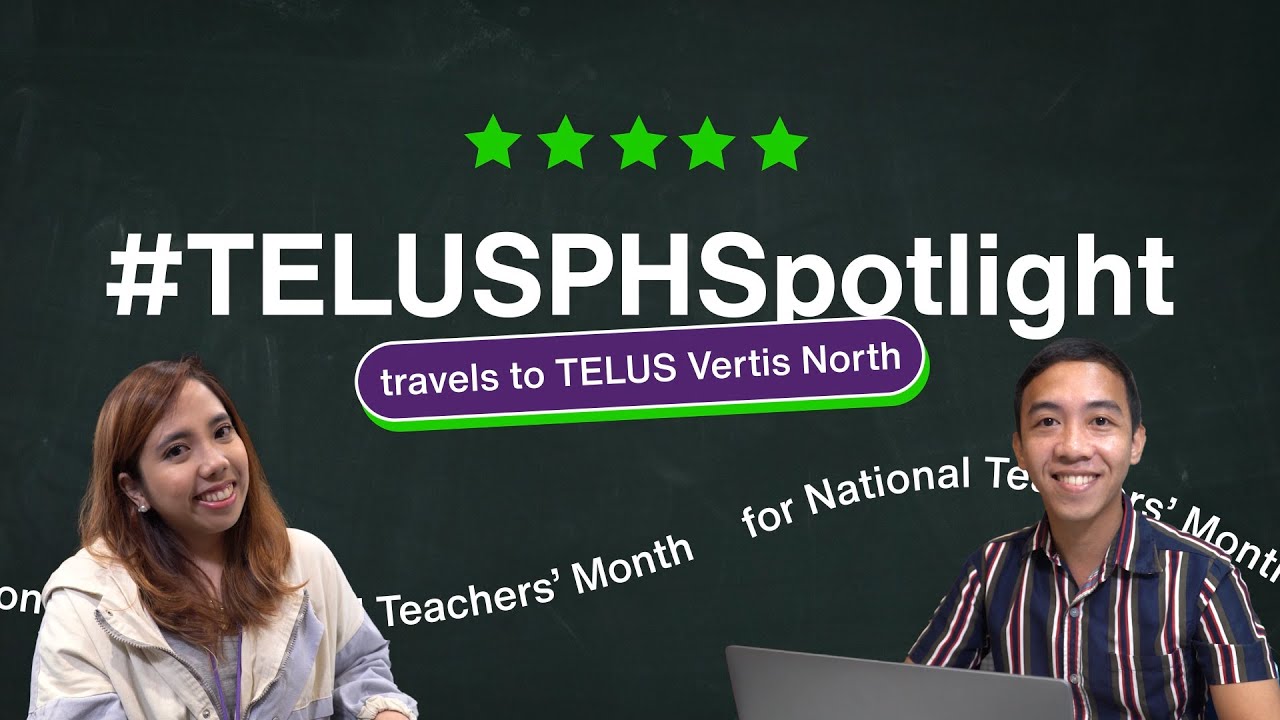 Happy National Teachers' Month | #TELUSPHSpotlight travels to TELUS ...