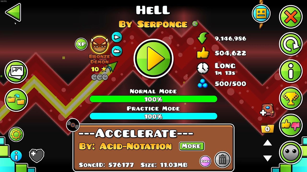 HeLL by Serponge (Geometry Dash) - YouTube