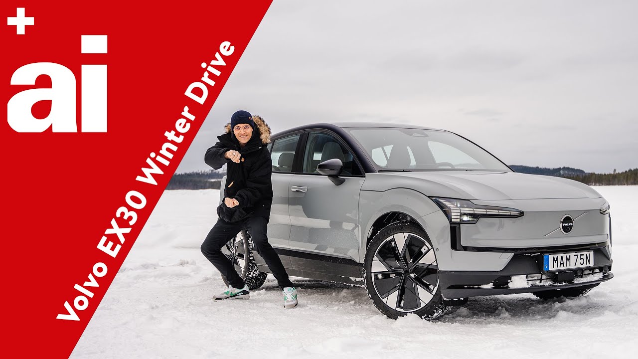 Volvo EX30 Twin Motor | Das kann der 428-PS-Zwerg im Schnee | Test mit ...