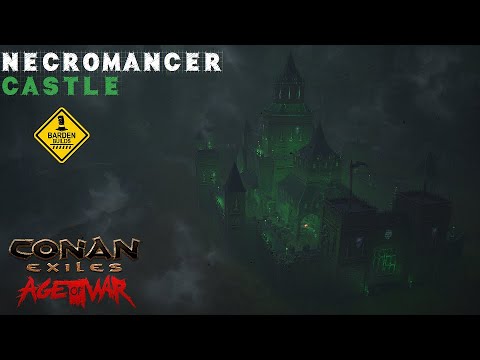 Conan Exiles: Necromancer Castle (Speed Build/ No Mods) - YouTube