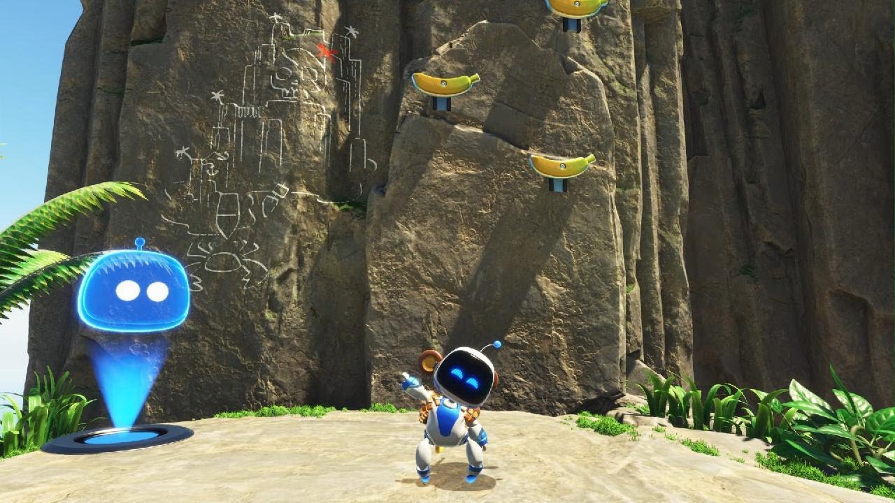 Astro Bot juggling with bananas - YouTube