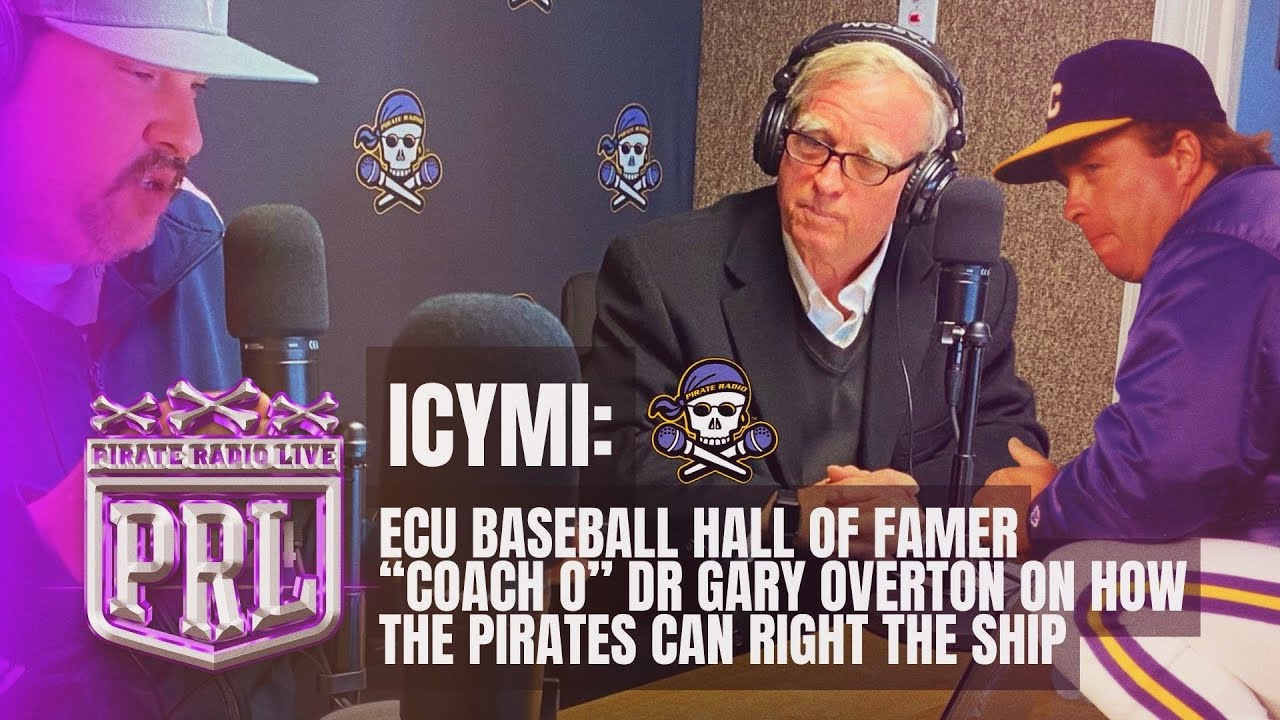 ICYMI: ECU Baseball Hall Of Famer “Coach O” Dr. Gary Overton on how the ...