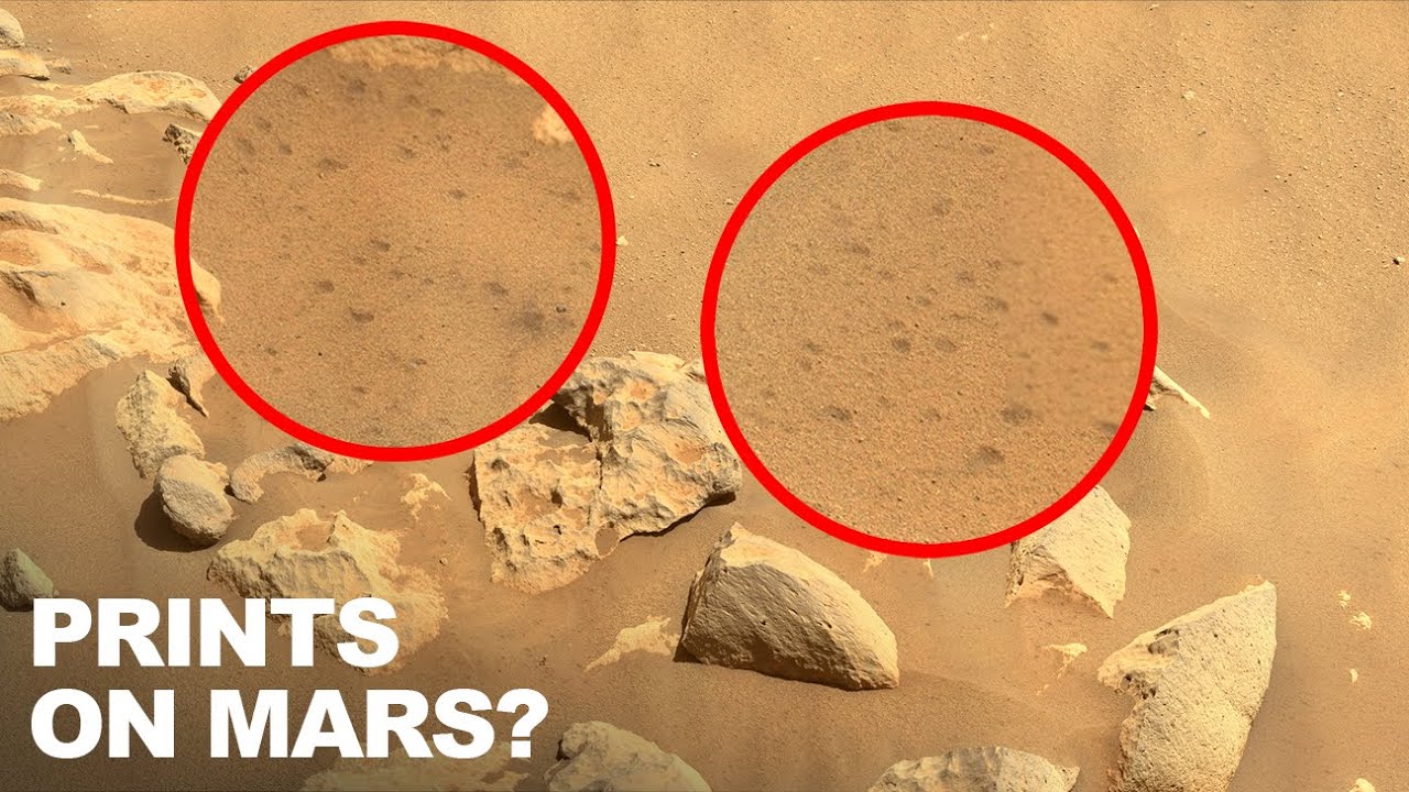 New Mars Image Showing Strange Prints on Sand - What are they? - YouTube