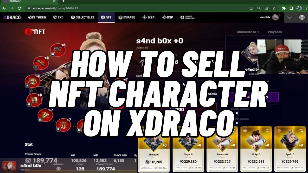 MIR4 : GUIDE ON SELLING NFT CHARACTER 2023 UPDATED! | HOW TO SELL MIR4 ...