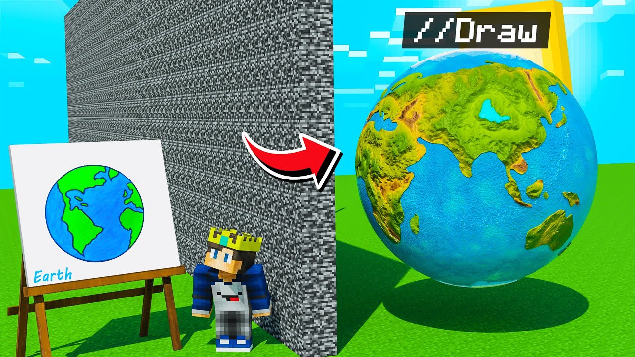 BIGGEST BUILD IN MINECRAFT BUILD CHALLENGE - YouTube