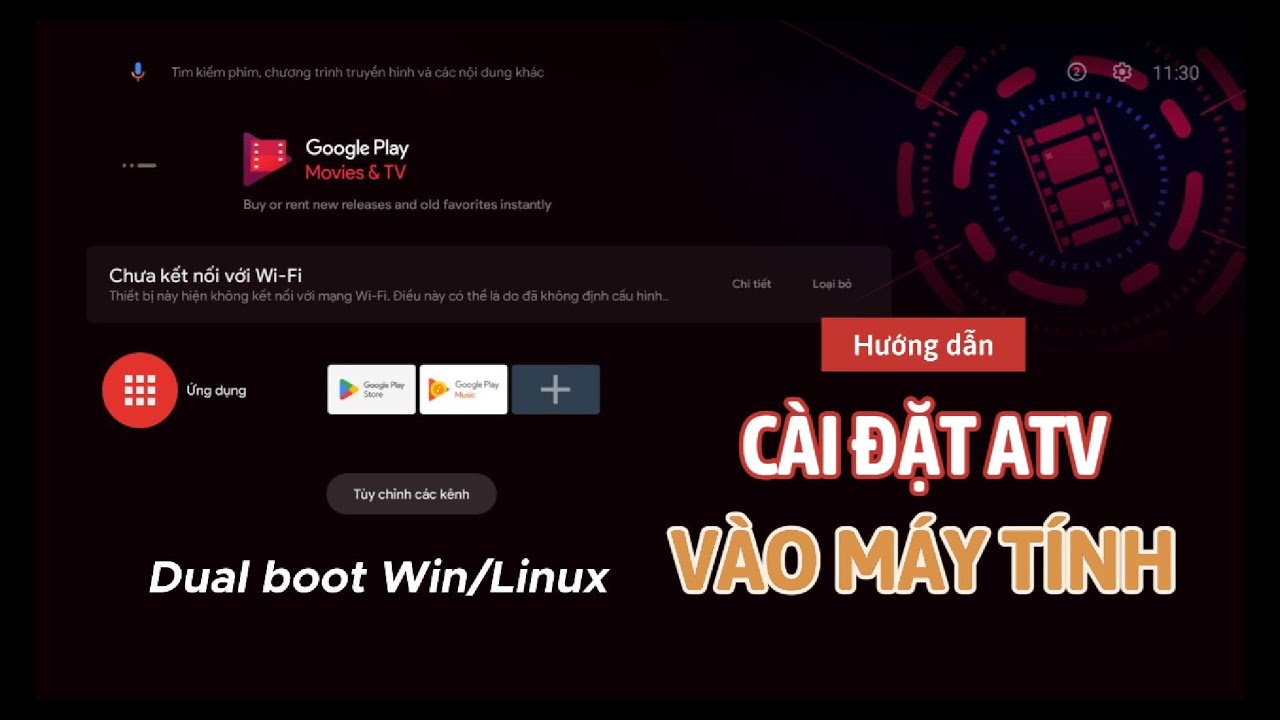 [AndroidTV] Hướng dẫn cài đặt AndroidTV lên máy tính, chạy song song ...