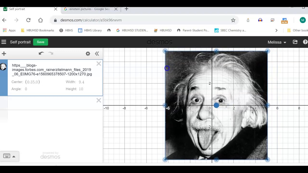 selfie set up desmos - YouTube