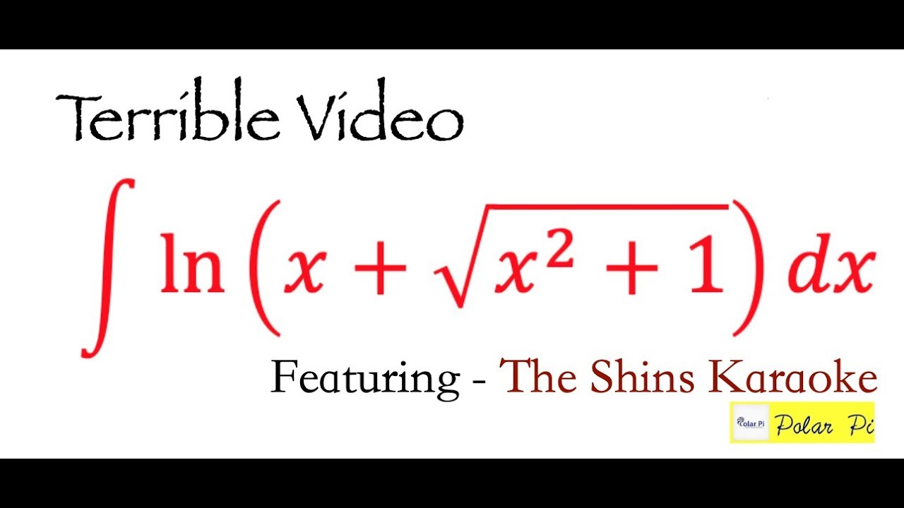Integral Of Ln x Sqrt x 2 1 Multiple Integration Techniques YouTube
