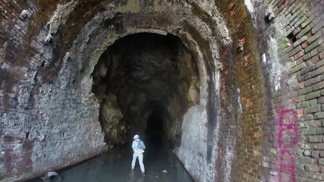 Massive 1800's Railroad Tunnel Exploration-TAG Line - YouTube