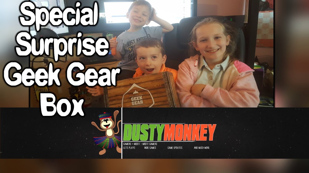 A special Surprise Geek Gear Box | Unboxing | HUGE THANK YOU! - YouTube