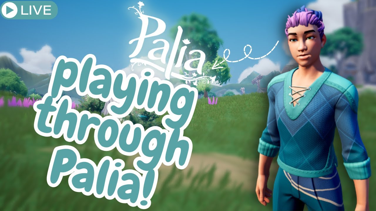 🔴 ‧͙⁺˚*･༓☾ Let's play some Palia! ~ Playthrough ~ | Palia ...