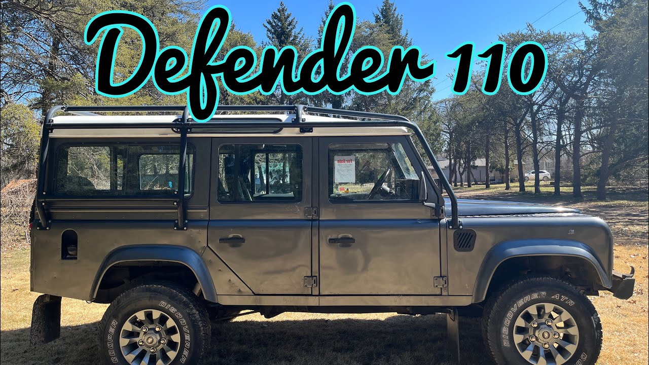 (SOLD)1990 Land Rover Defender 110 200Tdi County For Sale - YouTube