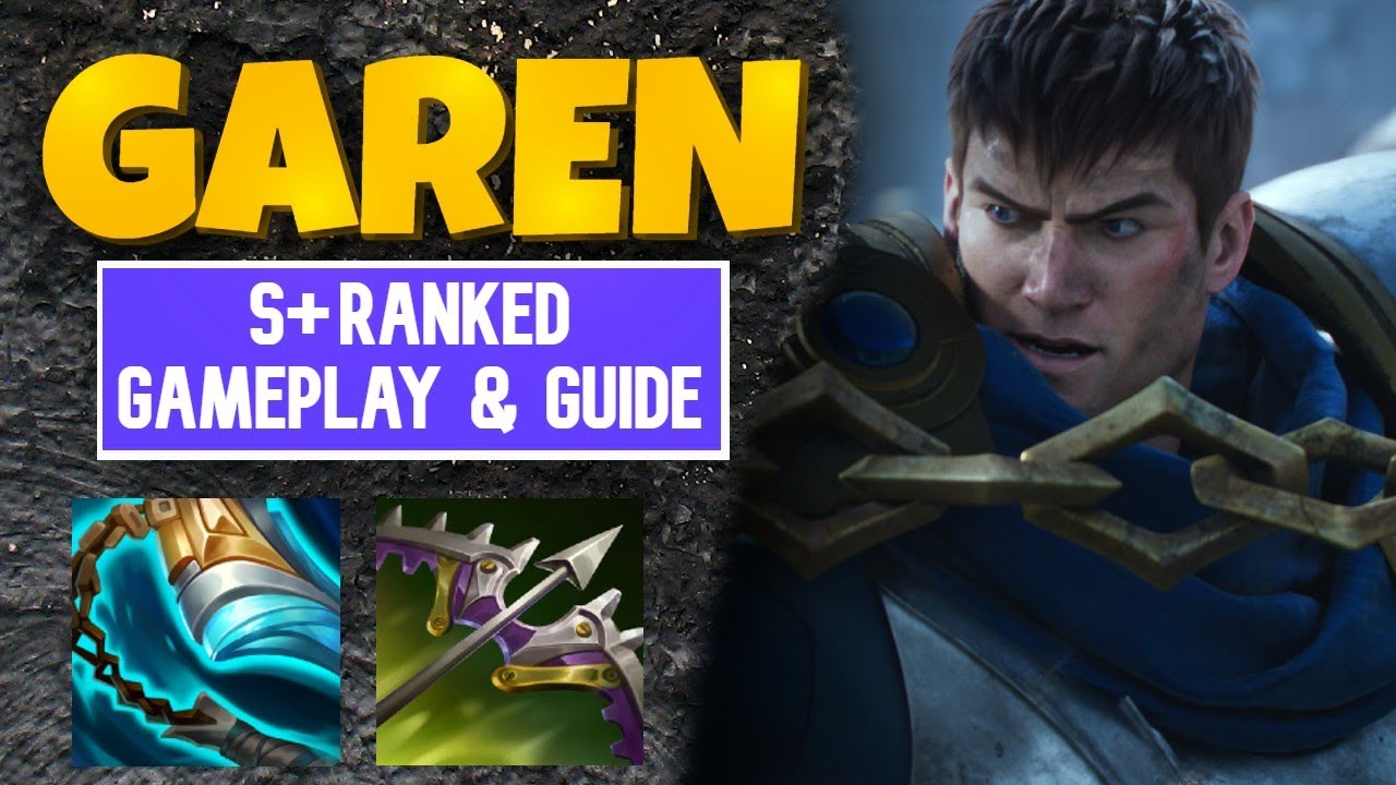 GAREN Is TOO STRONG In SEASON 13 ⚔️🏆🤑 - Full S+ RANKED GAMEPLAY - YouTube