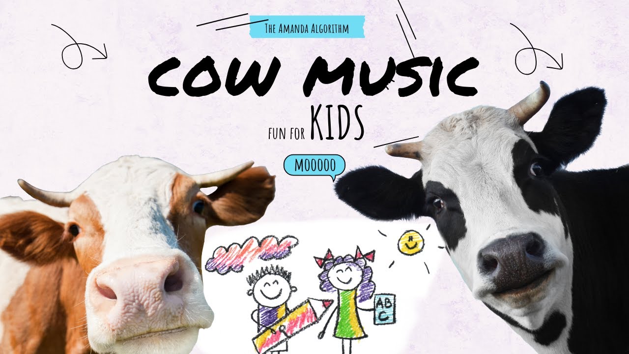 COW Sounds and Music for KIDS - YouTube