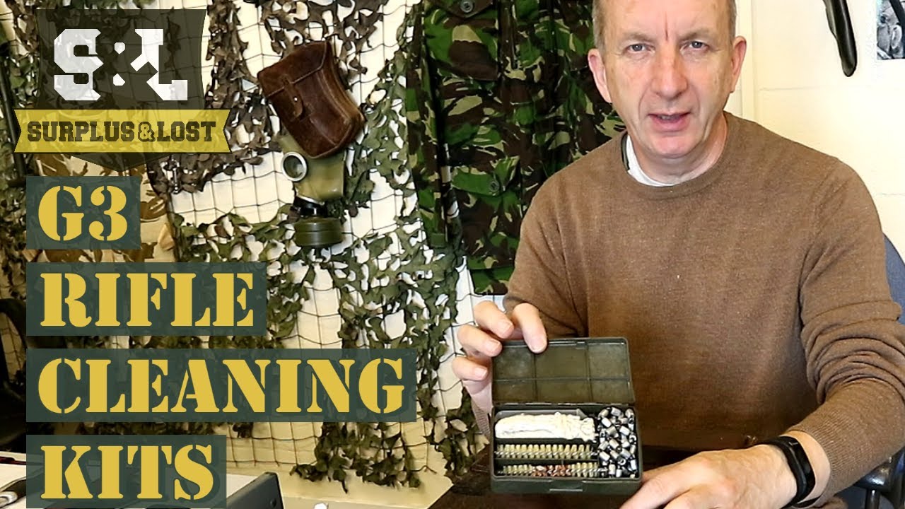 German Army G3 Rifle Cleaning Kits - YouTube