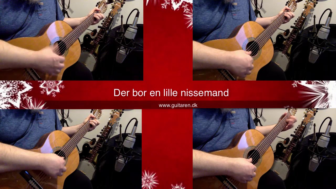 Der bor en lille nissemand melodi - YouTube