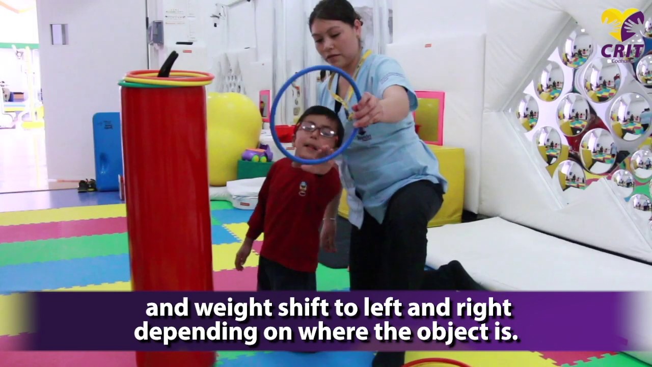 Home Exercise: Tall Kneeling Balance (Weight Shifting/Reaching) - YouTube