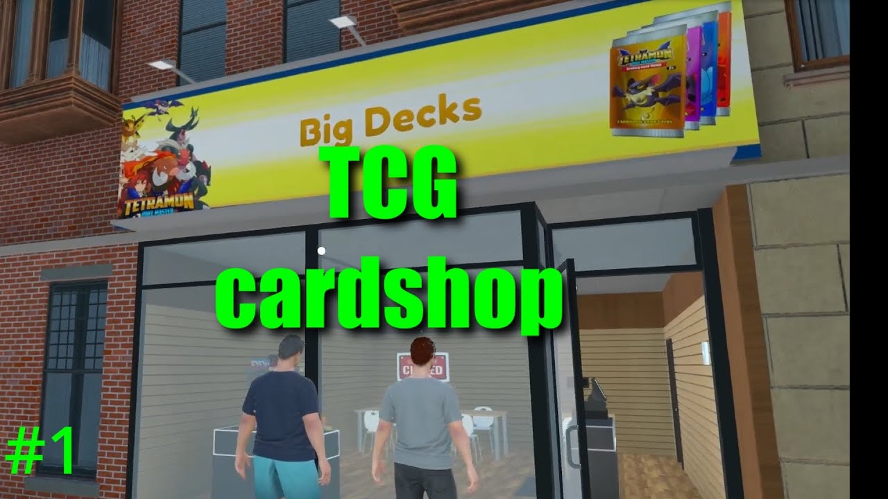 SO I OPENED A CARD SHOP | TCG CARDSHOP - YouTube