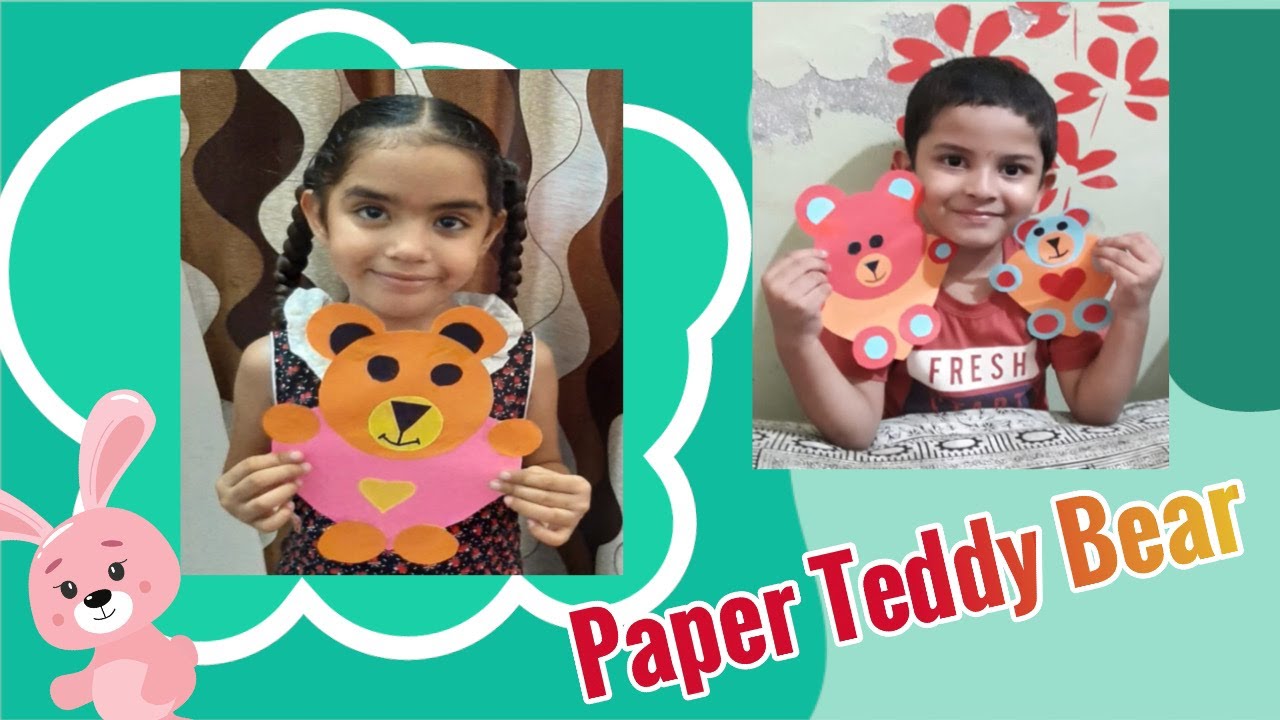 How To Make Teddy Bear At Home I Handmade Greeting Card Easy I Easy How To Make Teddy Bear At Home I Handmade Greeting Card Easy I Easy