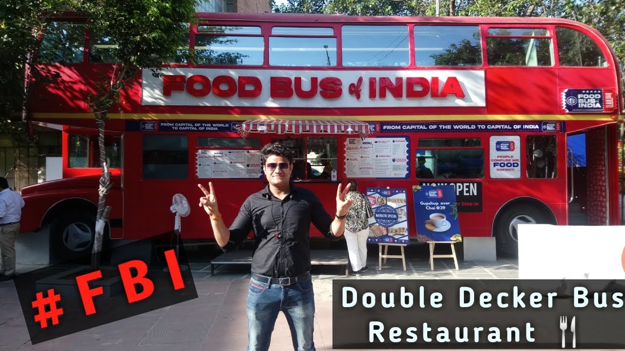 India's First Double Decker Bus Restaurant | Food Bus Of India ...