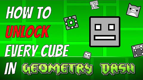 How To Unlock: Geometry Dash Icons - YouTube