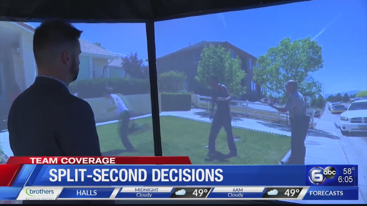 Training goes into officers making split-second decisions - YouTube