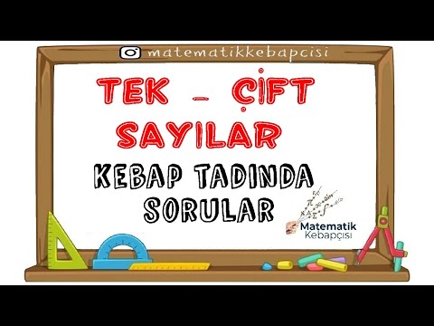 Tek Çift sayılar - Matematik Yeni Nesil Soru Çözümleri -  YKS TYT AYT