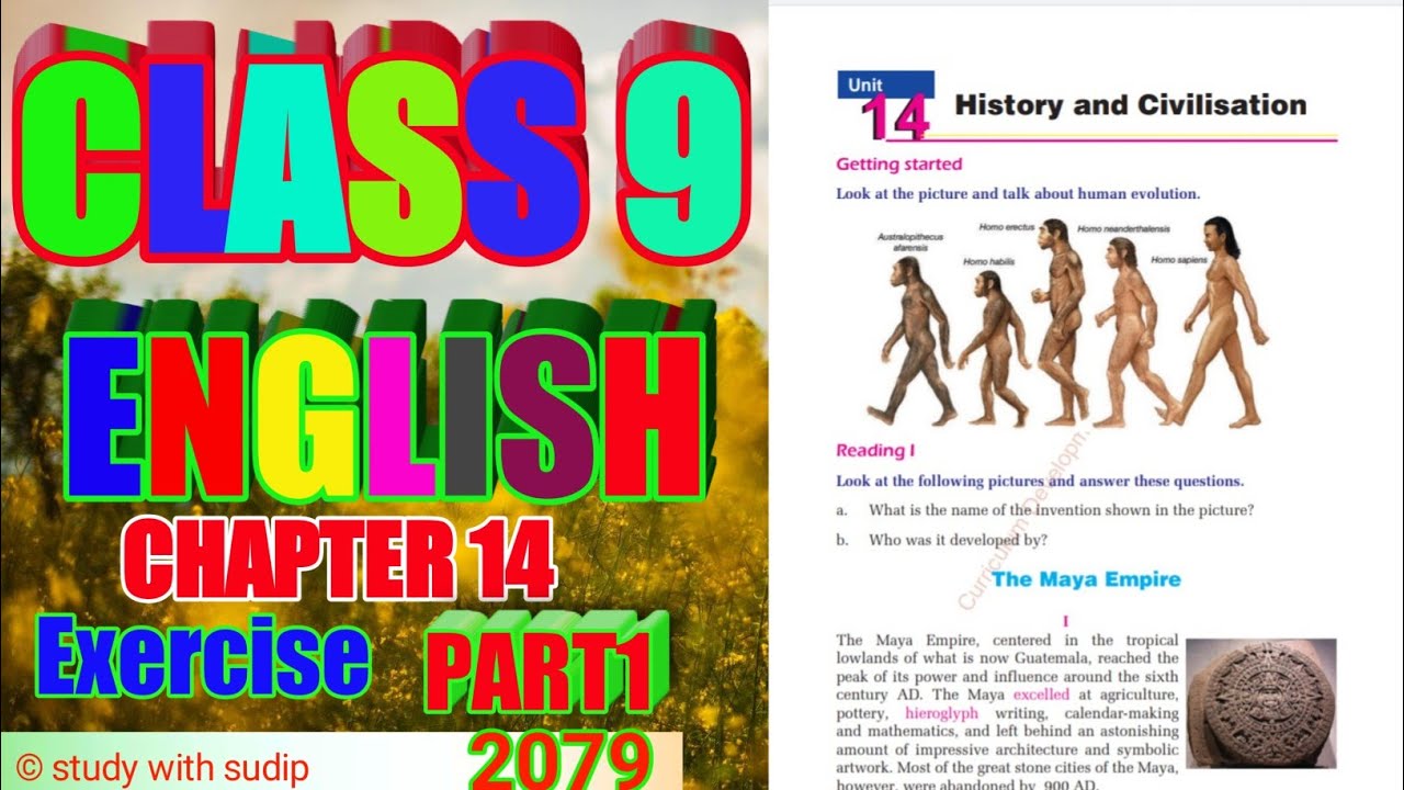 class 9 english chapter 14 exercise| class 9 english chapter 14 History and Civilization ...