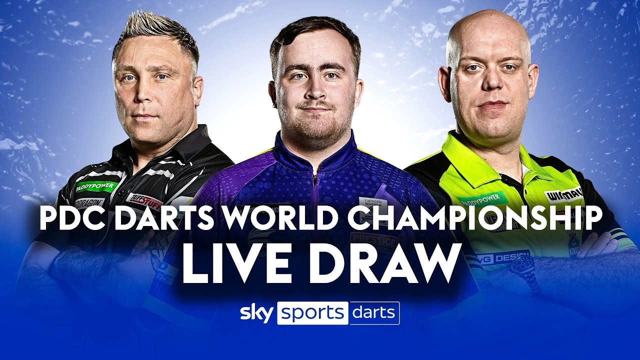 PDC WORLD DARTS CHAMPIONSHIP DRAW LIVE! - YouTube
