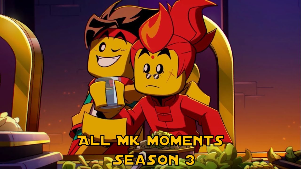 All Mk moments in season 3 | Lego Monkie Kid | - YouTube