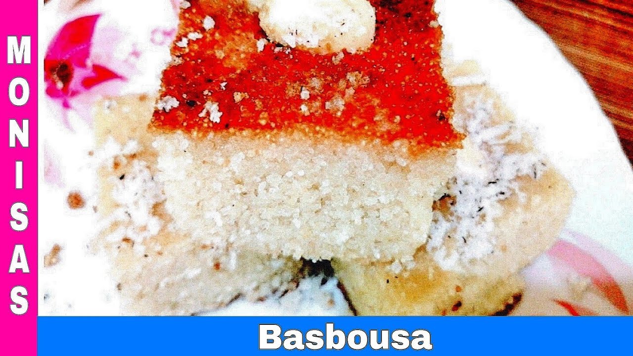Turkish sweet Basbousa /semolina cake/Rava cake/suji cake/by Monisa's ...