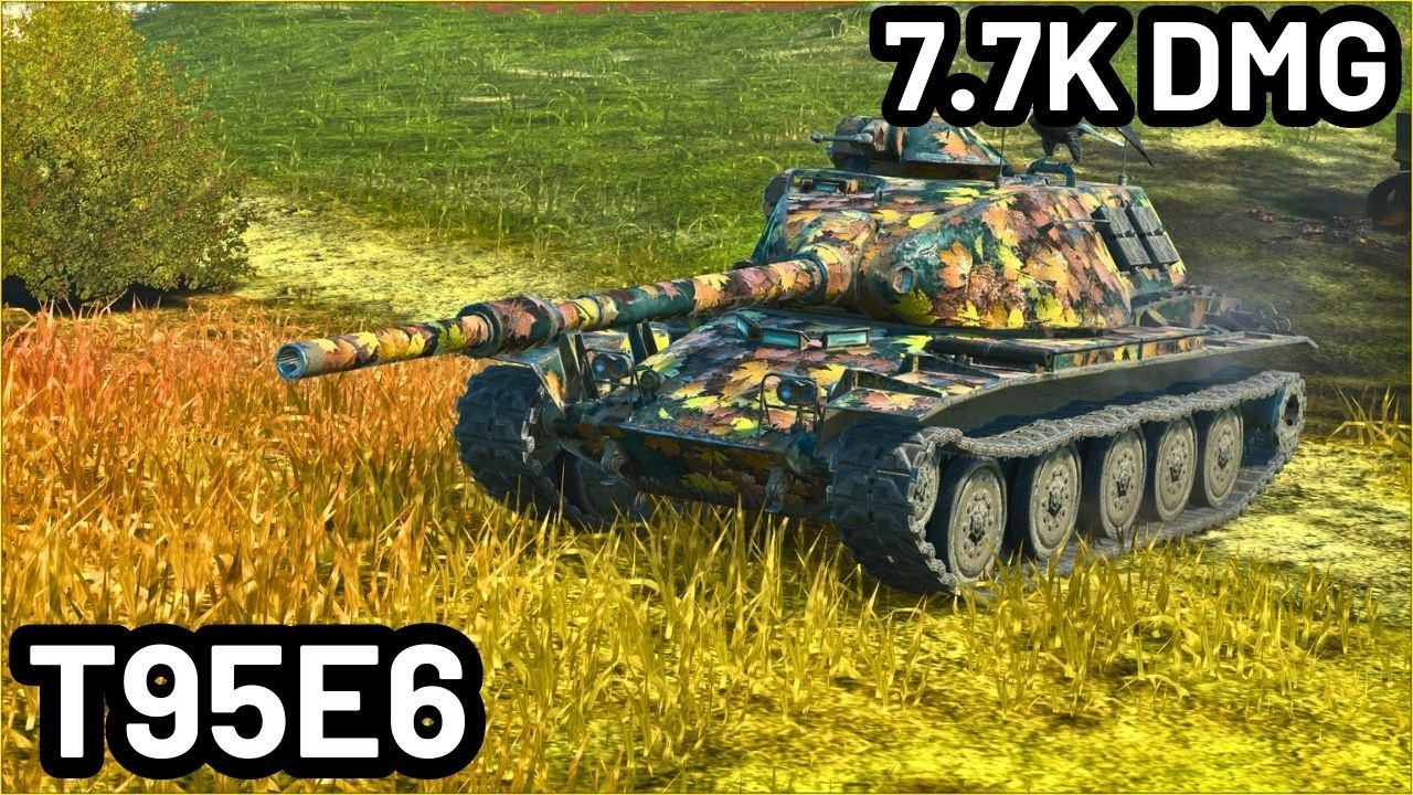 T95E6 | 7.7K DAMAGE | 5 KILLS | WOT Blitz Pro Replays - YouTube