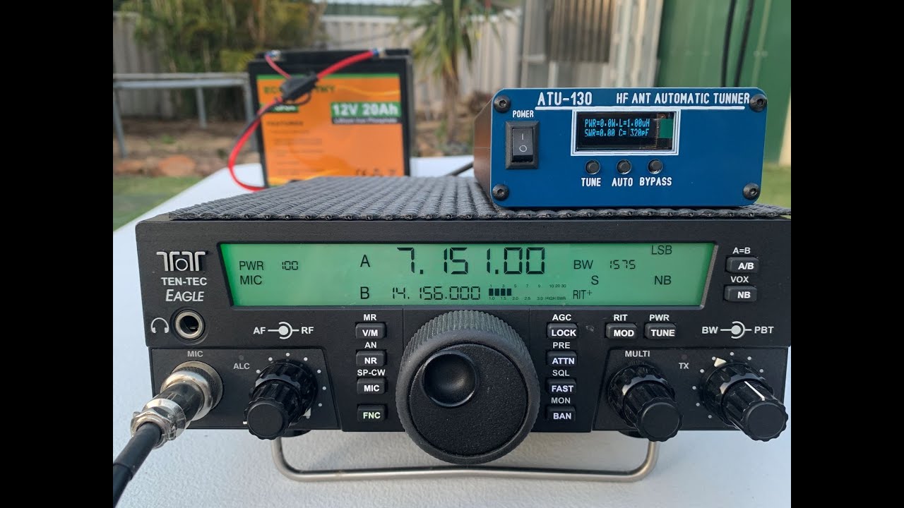 HAM RADIO EXTERNAL AUTO TUNER. - YouTube