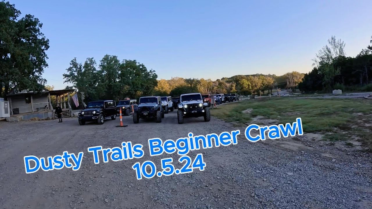 Dusty Trails Jeep Club Beginner 10 5 24 - YouTube