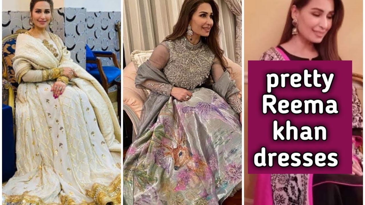Gorgeous Reema dresses designs collection - YouTube