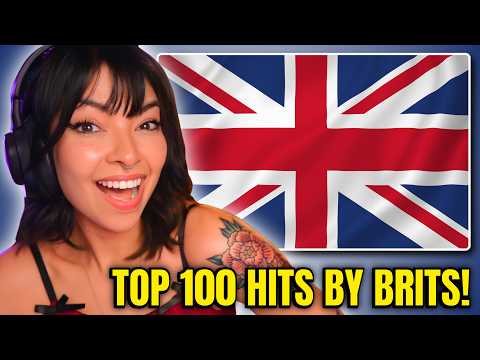 HITS BY BRITS! American Reacts to Top 150 Songs by British Musicians | REACTION