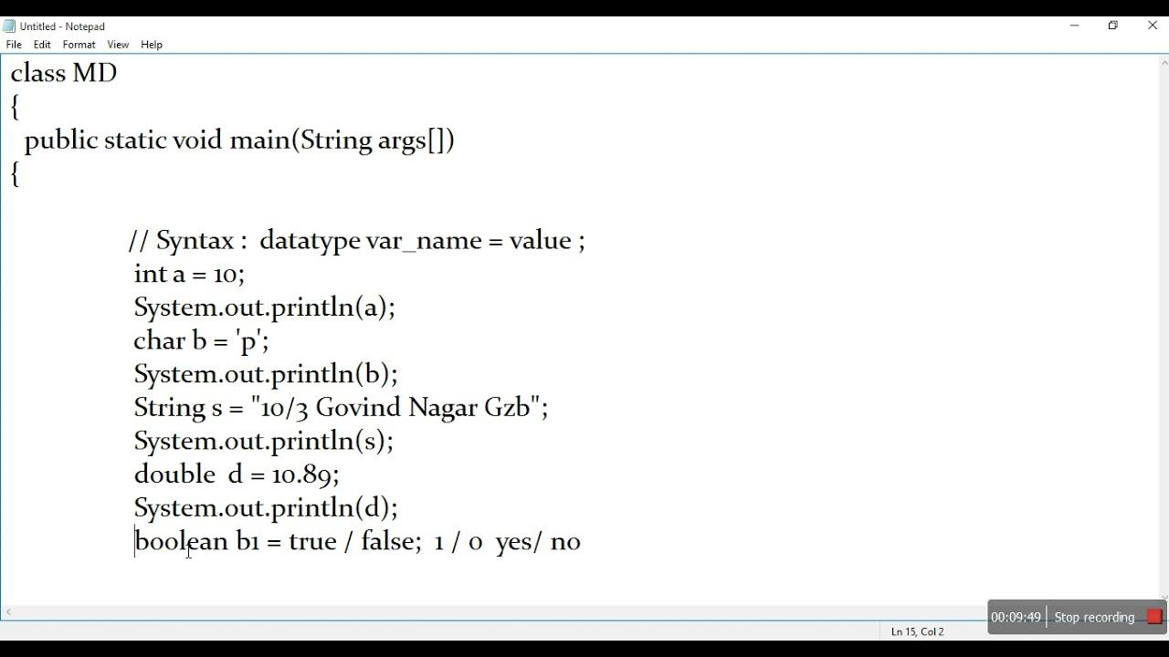 What is Local variable , Global variable and Static variable. - YouTube