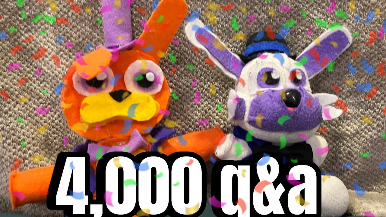 Bongo plush production 4,000 q&a special - YouTube